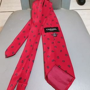CHANEL | Other | Authentic Chanel Vintage Silk Necktie | Poshmark